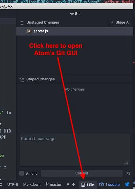 Подключение Atom к GitHub: пошаговая инструкция