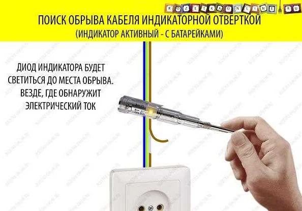 Как проверить розетку индикаторной отверткой: пошаговая инструкция